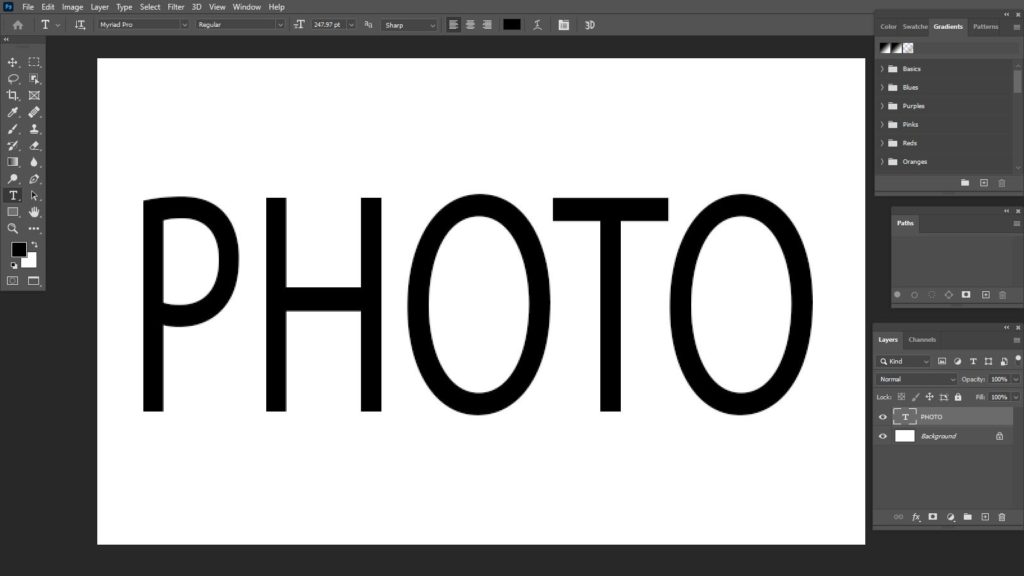 How To Create Split Color Text In Photoshop Clipping Images How To Create Split Color Text In Photoshop Clipping Images