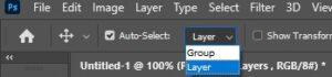Photoshop Layers Tip: How to Auto-Select Layers - Clipping Images