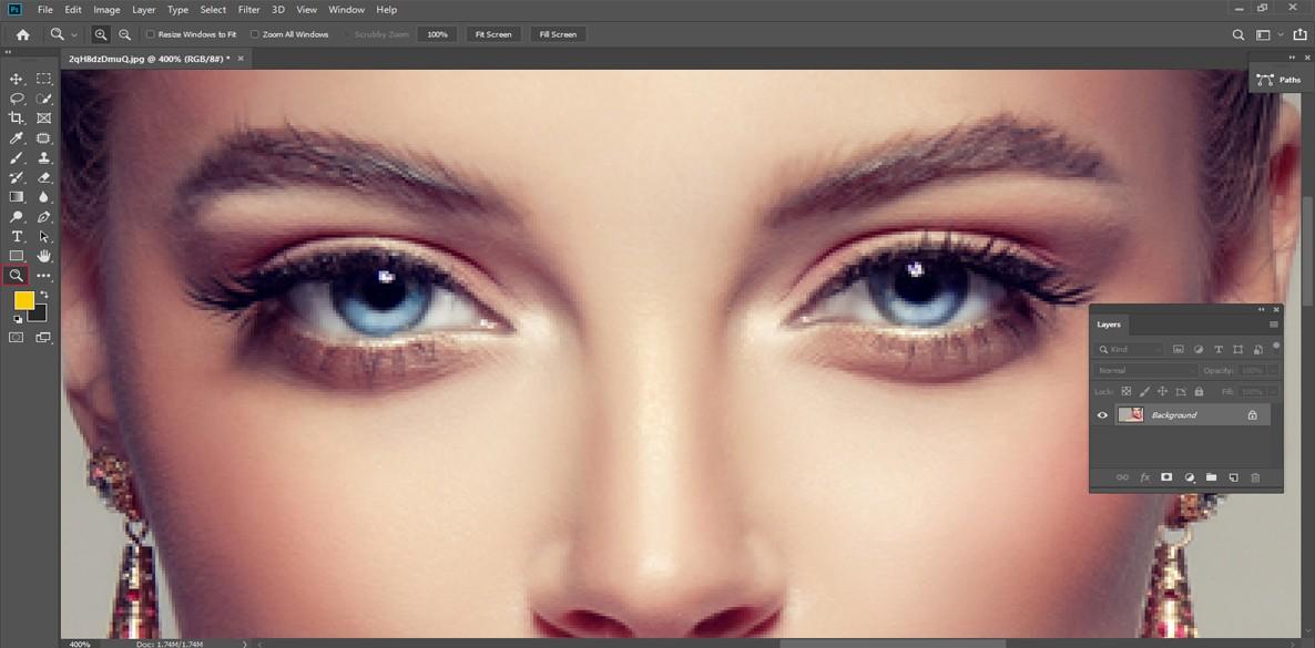How to change eye color with photoshop - Clipping Images